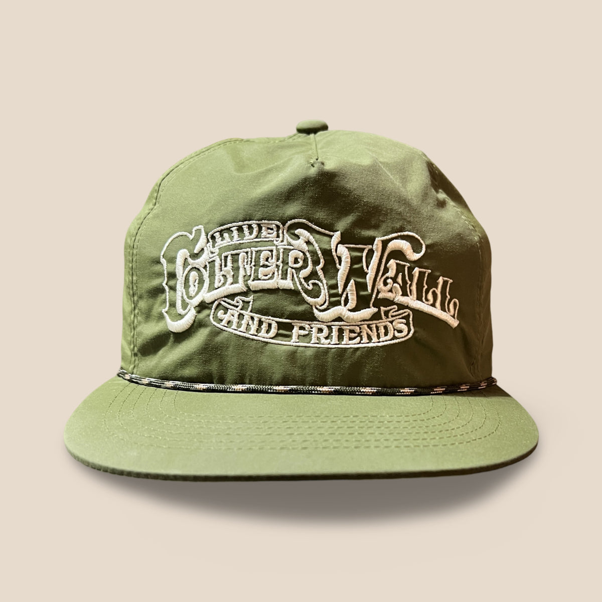 Colter Wall and Friends Script 2025 Custom Tour Hat