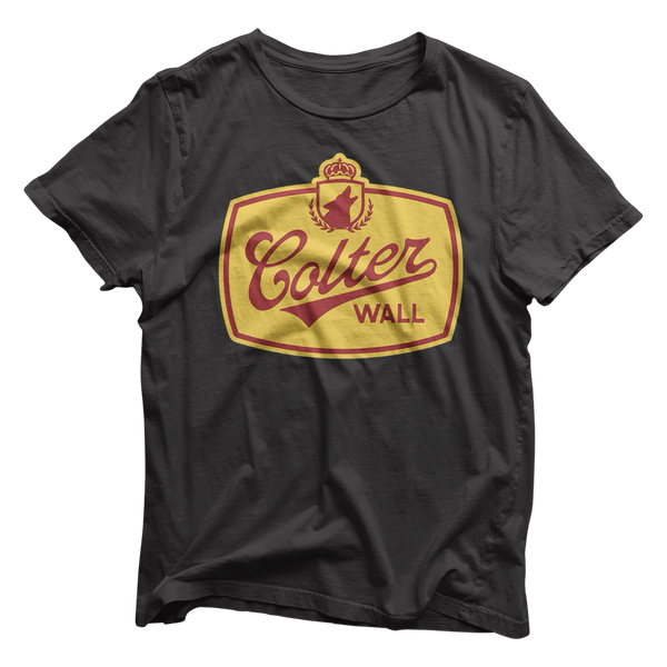 Colter Wall Throwback Beer Logo T-Shirt
